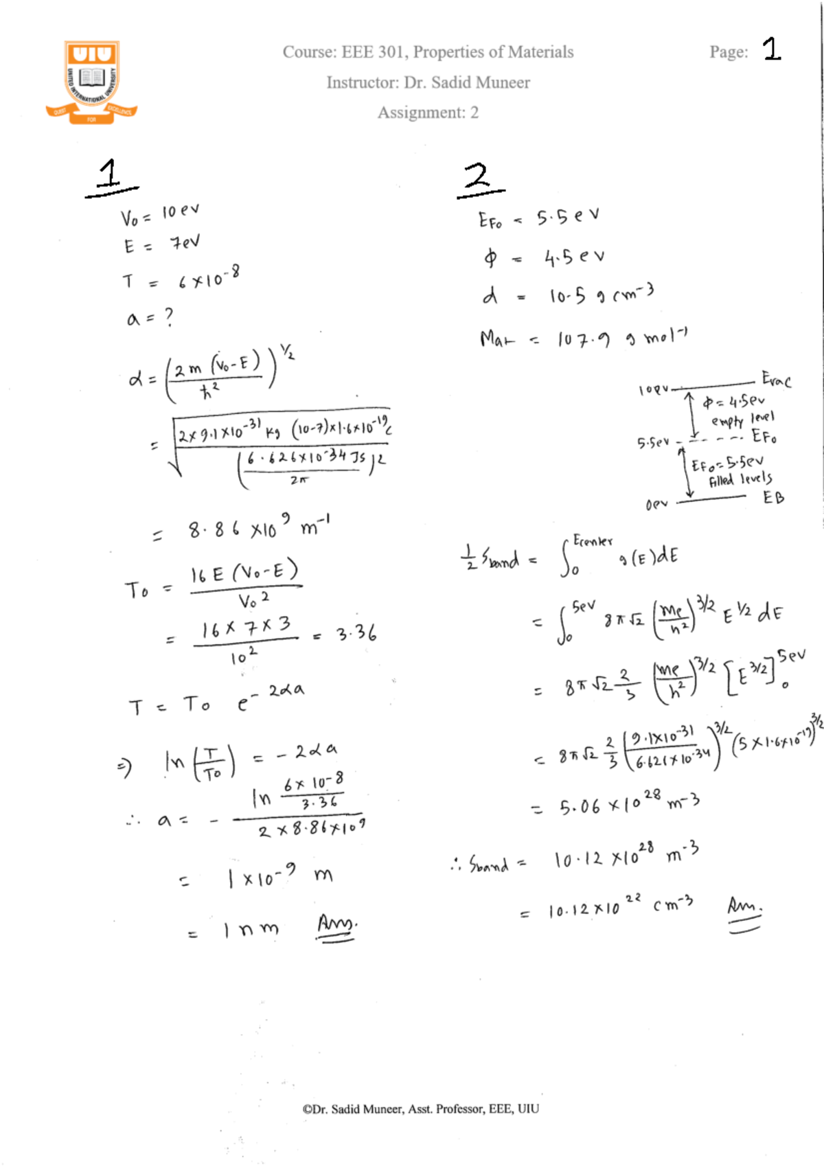 202 EEE 3107 Assignment 2 Solution - EEE all equipment - Studocu