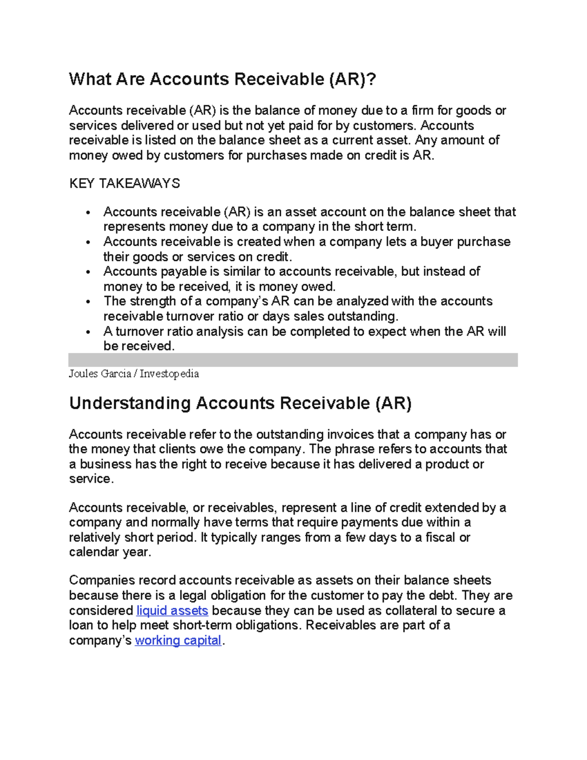 Accounts receivable - jsjjjdjsjdsdjsjdjs - What Are Accounts Receivable ...