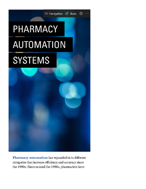 PHLE- Module-4 - MODULE 4 PHARMACOLOGY & PHARMACOKINETICS TOXICOLOGY ...