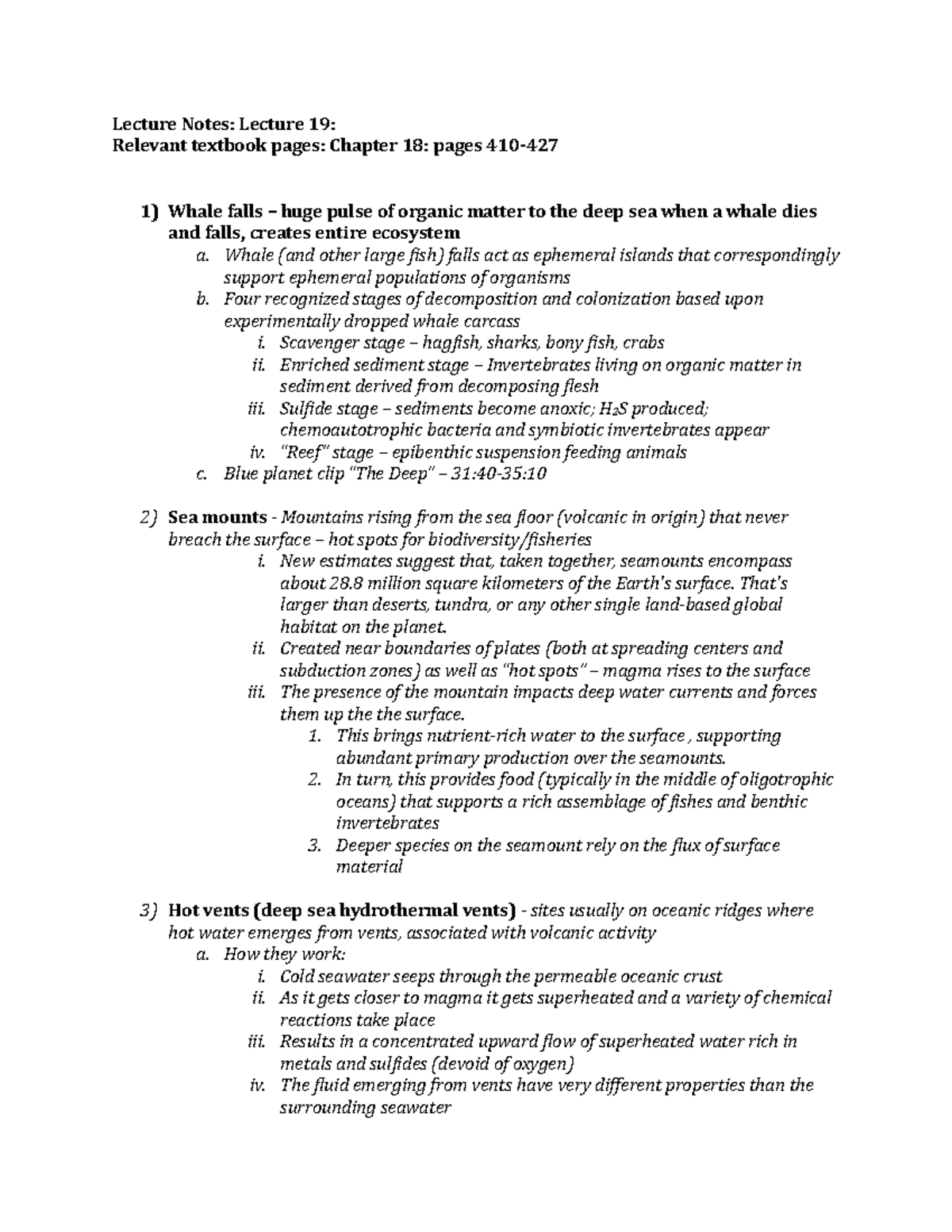 Lecture notes 19 - Lecture Notes: Lecture 19: Relevant textbook pages ...