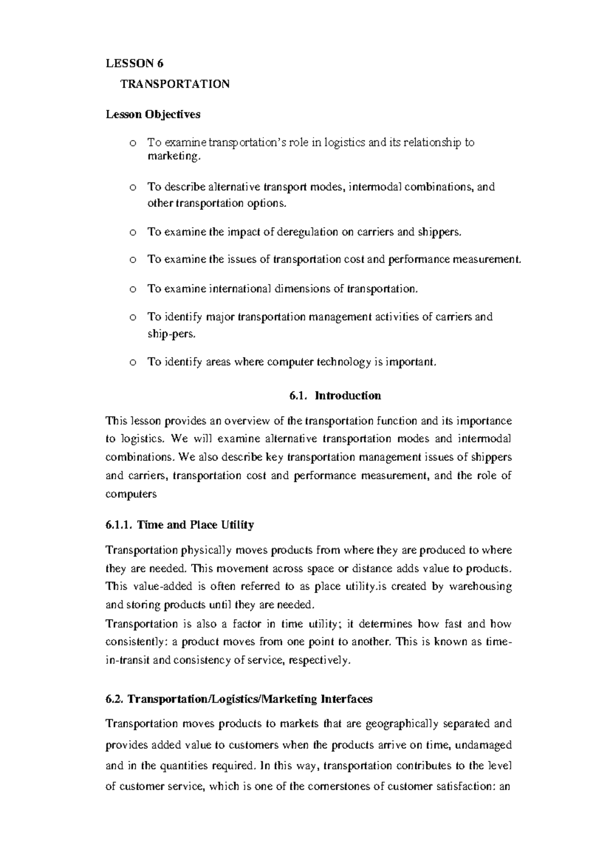 Lecture 6 mercy - Taught by MR.Nice - Bachelor of procurement and ...