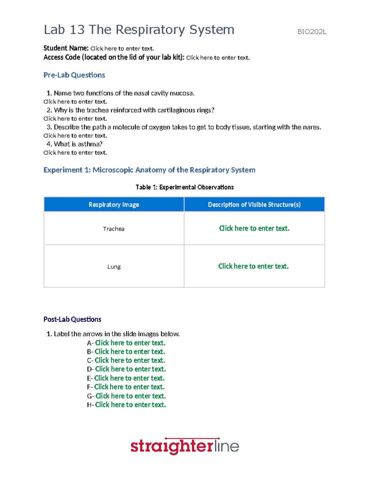 BIO202L+Lab+13+Upload+Document - Student Name: Click here to enter text ...