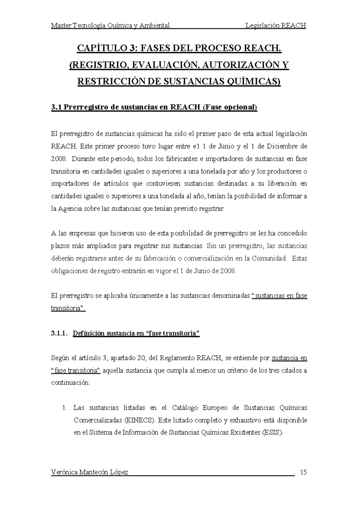 Capitulo 3 Fases involucradas Reach seguridad quimuca - - Studocu