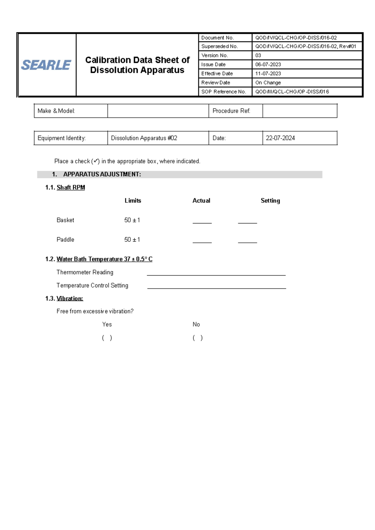 Callibration of Diss#02 by Nayyer (inhouse use only) - Calibration Data ...