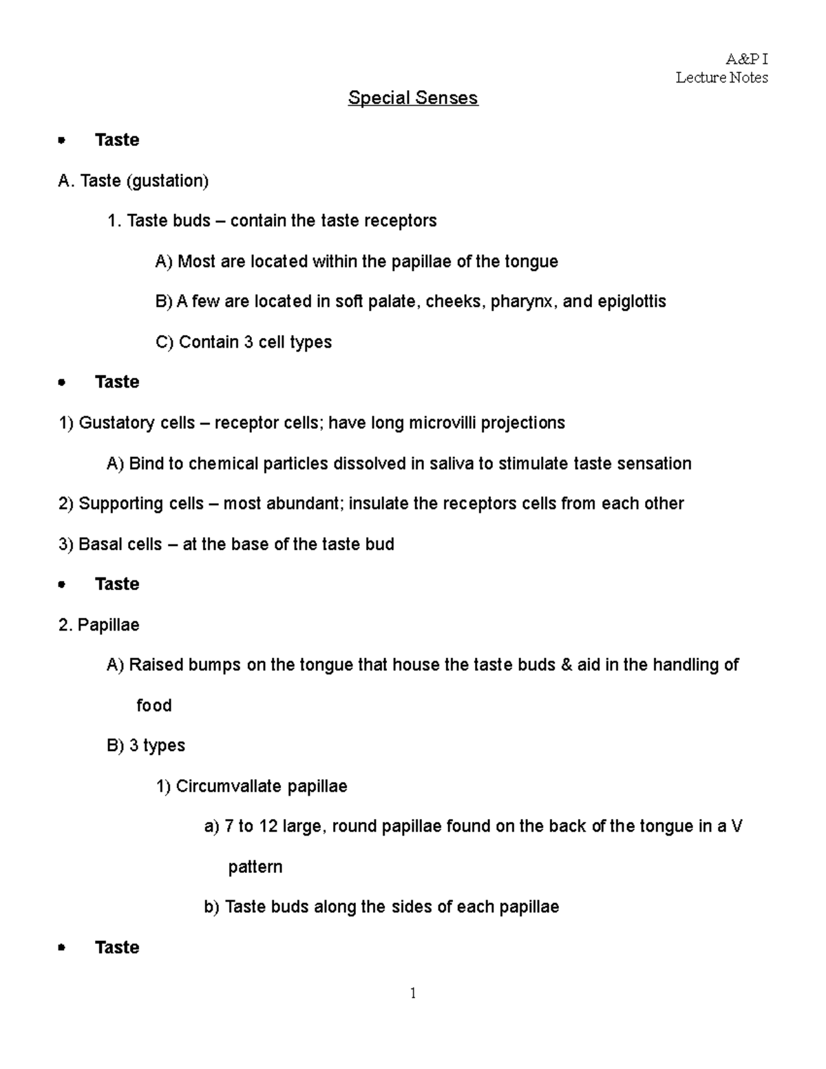 2021-Anatomy-Physioogy-I-Nervous system-Special-Senses-Overview-Lecture ...