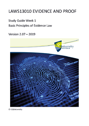Evidence and Proof - Assignment - Twelve Angry Men - Question One [97 ...