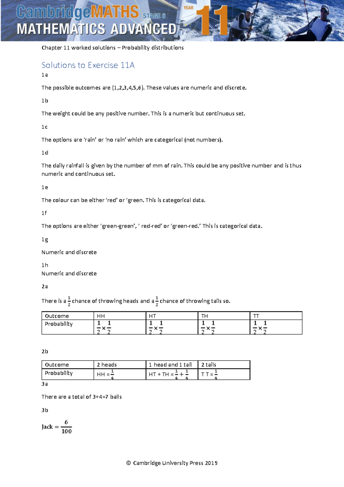Chapter 11 worked solutions - MAT2 - CIC Higher Education - Studocu