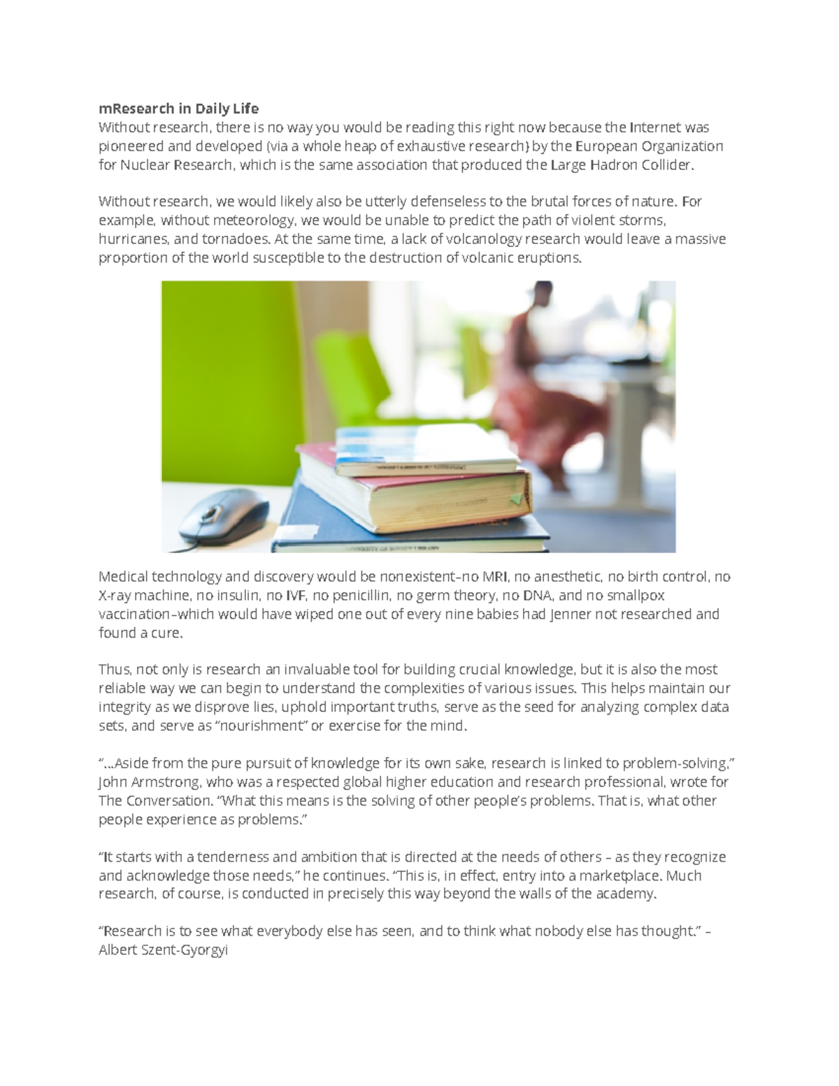 Practical Research 1 (Auto Recovered) - mResearch in Daily Life Without ...