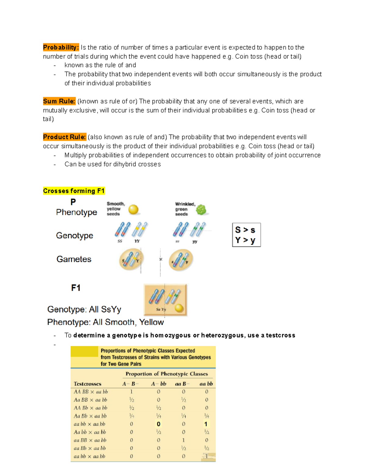Lec. 4 (Mendelian Inheritance and Pedigree Analysis) Genetics 102 ...