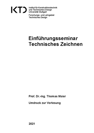 Musterpruefung 1 KL1+2 - Musterprüfung 1 Konstruktionslehre I – II Prof ...