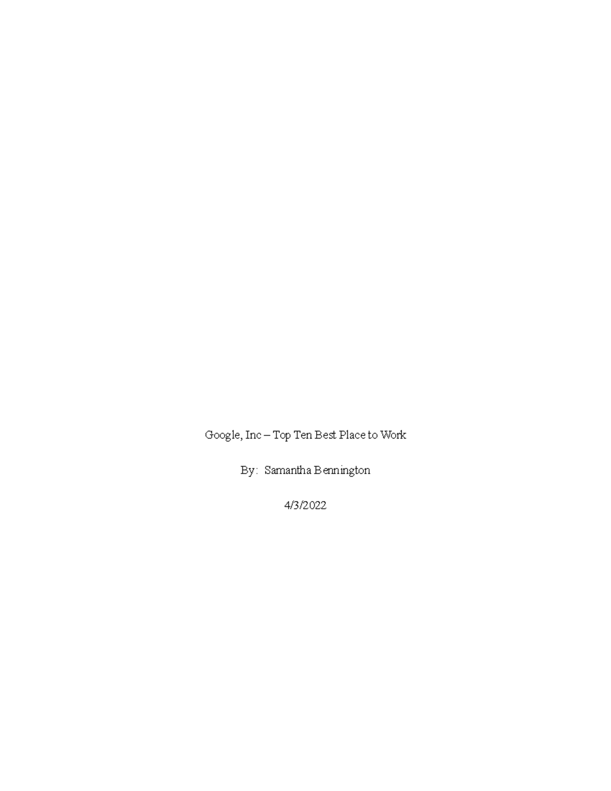 Project 1 Final Submission What Makes Google So Great Google Inc project-1-final-submission-what-makes-google-so-great-google-inc