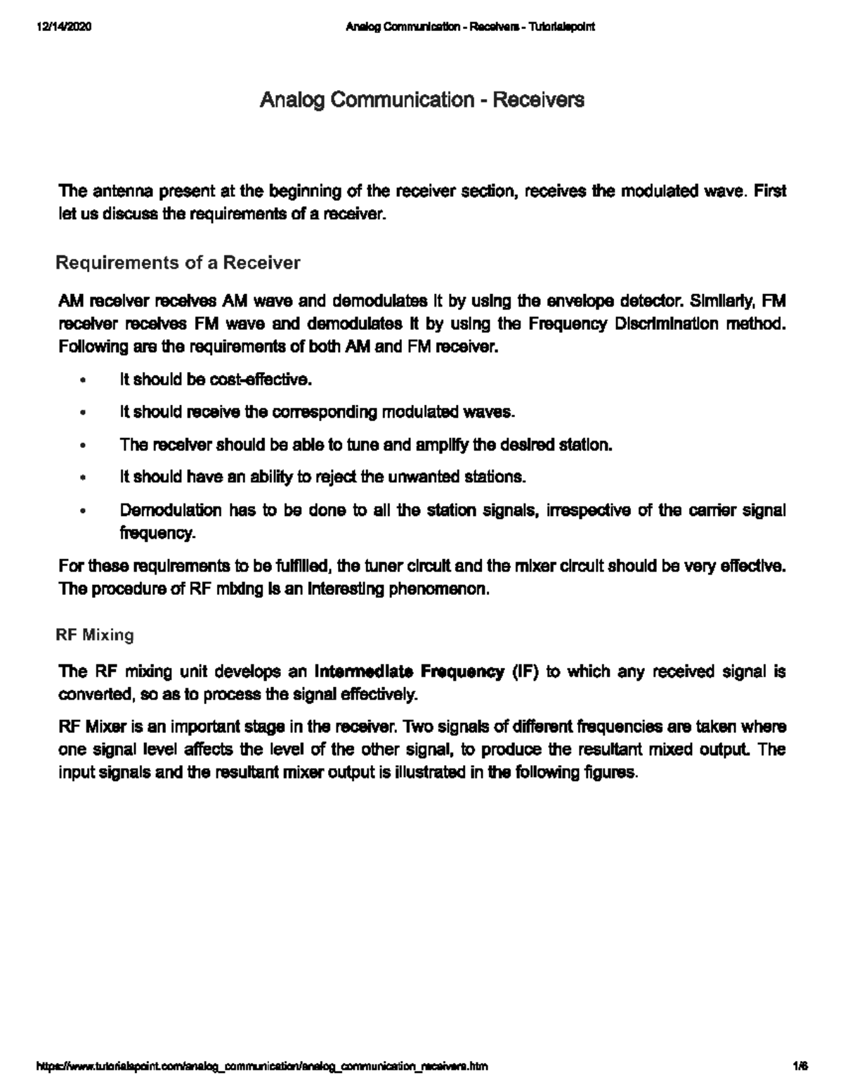 AM Receiver - ETDRYFTUGYIU - Electronic Communication Engineer - Studocu