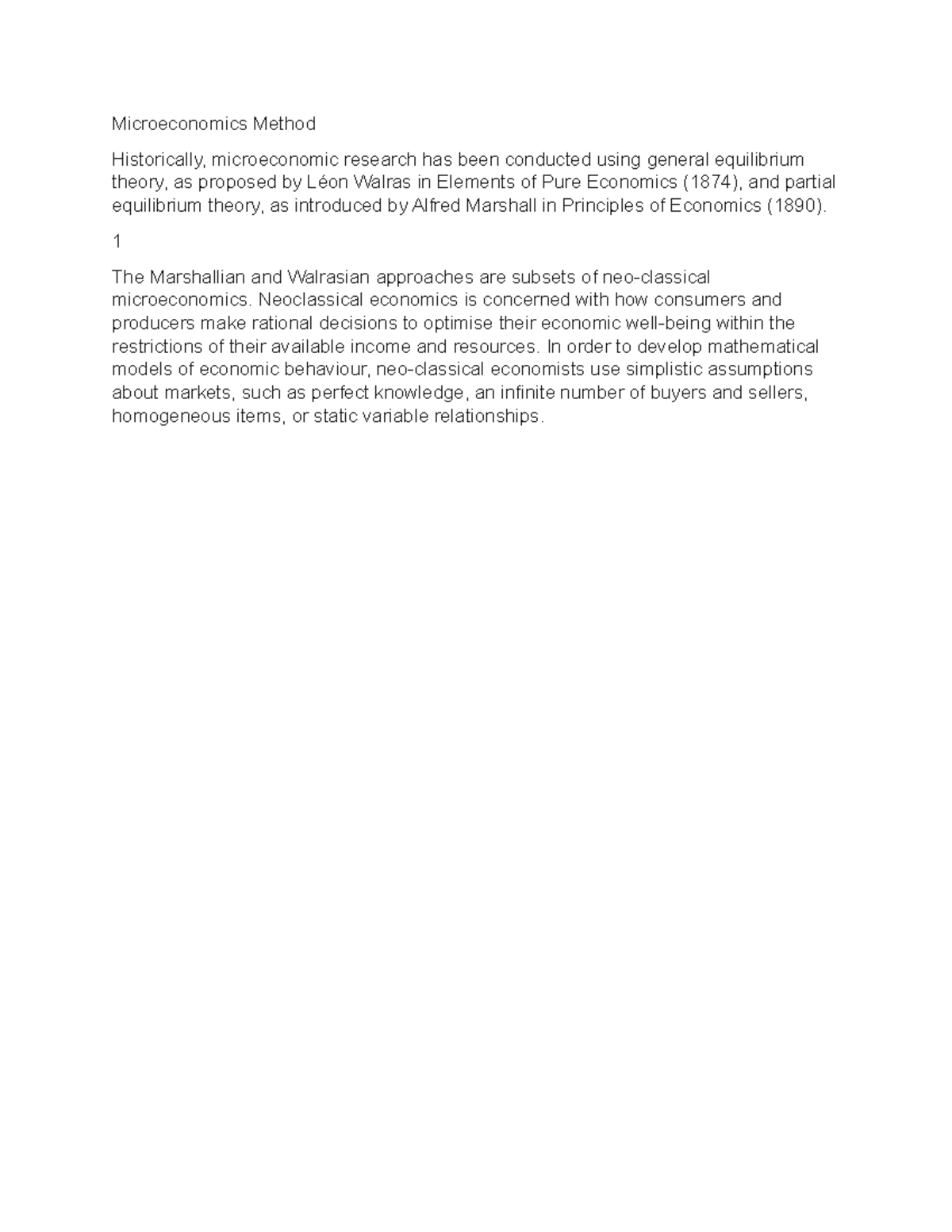 4 - 6 Macroeconomics versus Microeconomics - Microeconomics Method ...