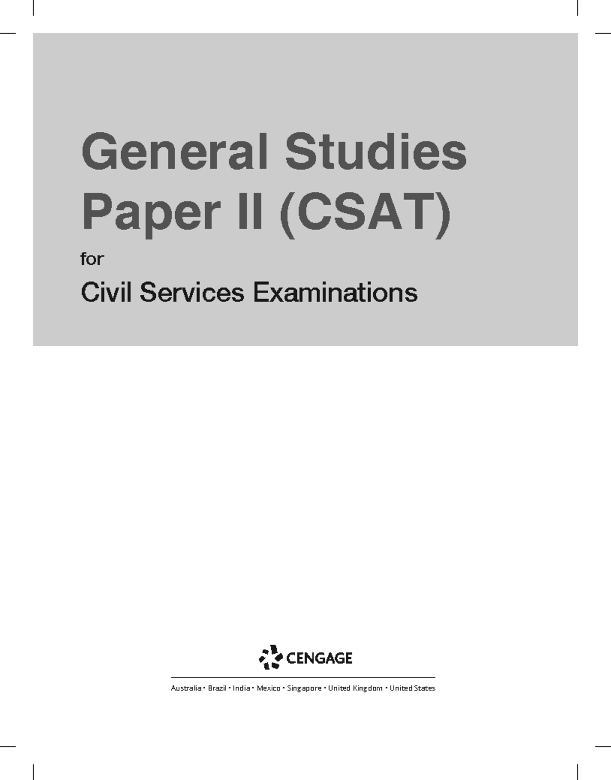 CSAT-Preview - Civil Servises CSAT Pattern - Australia • Brazil • India ...
