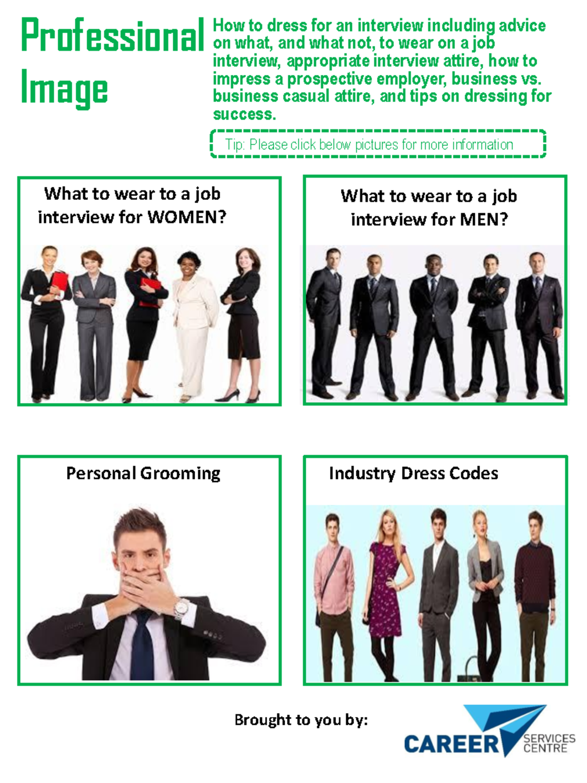 Professional Image - Professional Image How to dress for an interview ...