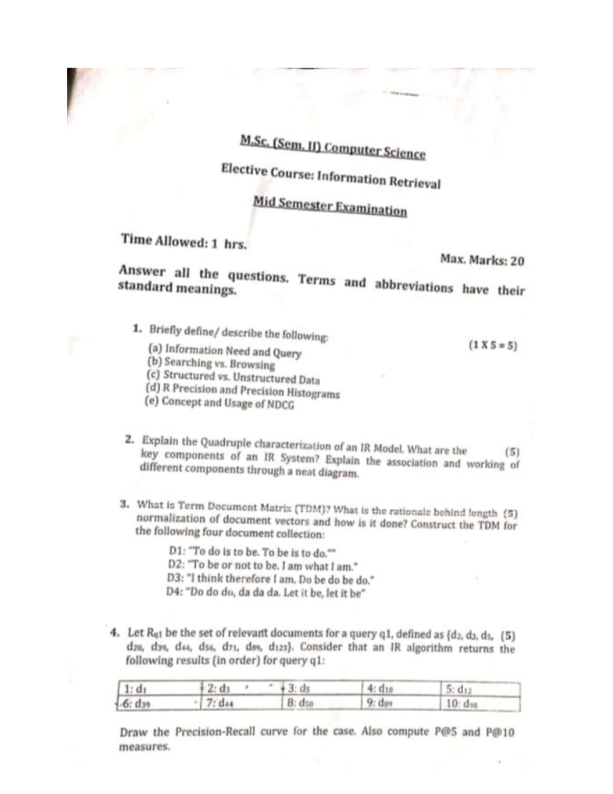 IR pper - CSC2001F - Studocu