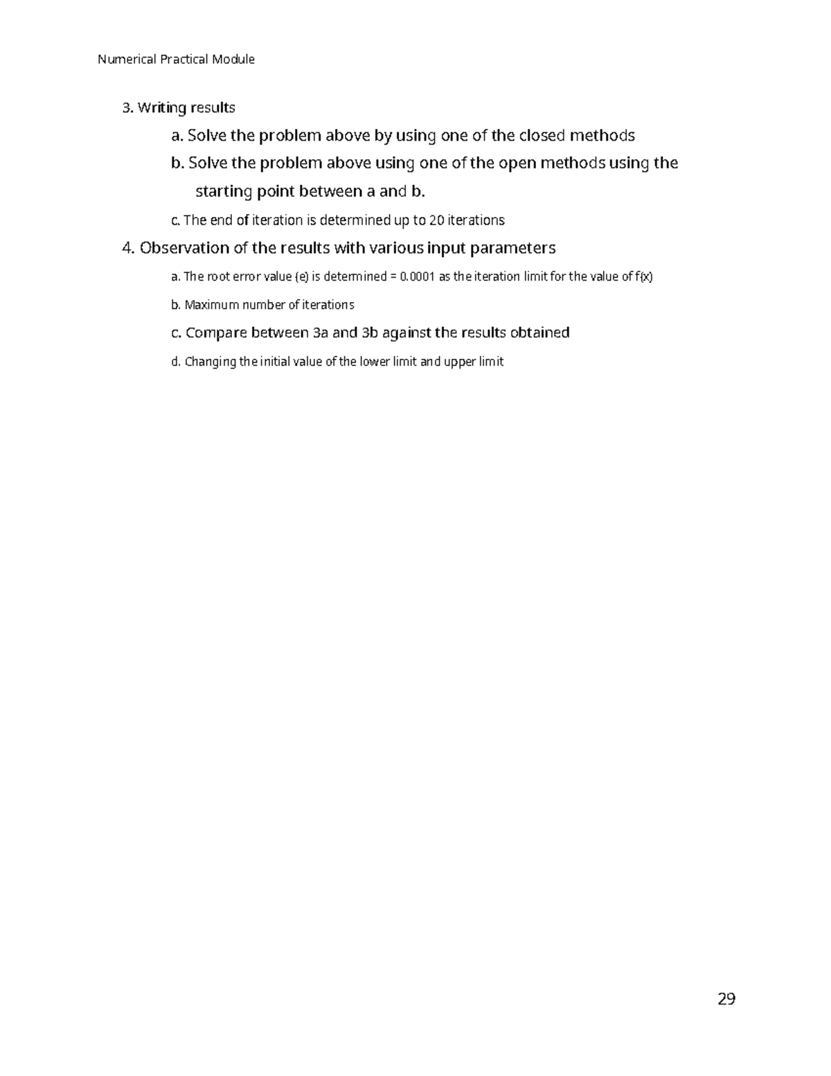 Numerical Practicum Module-8 Notes - 3. Writing results a. Solve the ...