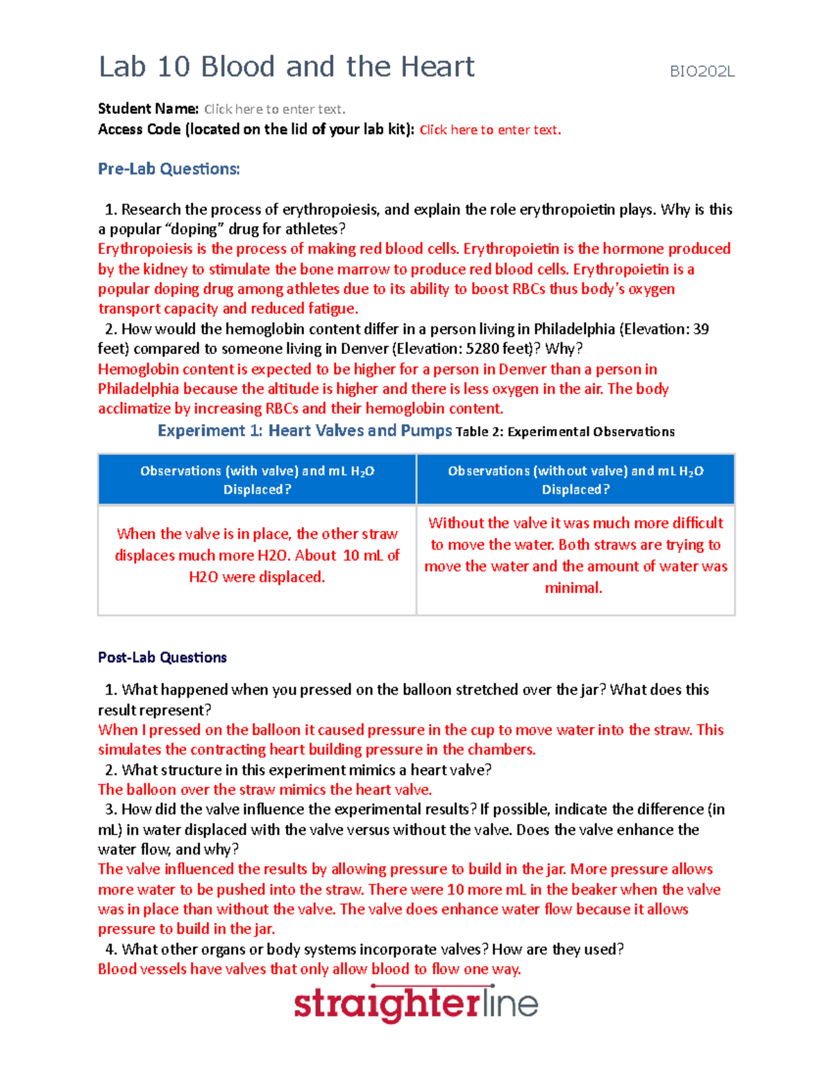 AP2LAB1- Physiology - Student Name: Click here to enter text. Access ...