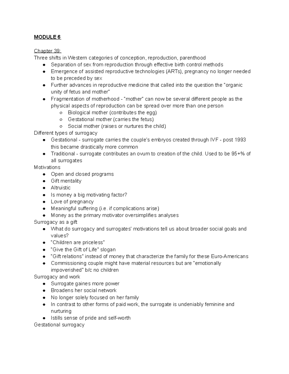Module 6 - Spring 2022 - MODULE 6 Chapter 39: Three shifts in Western ...