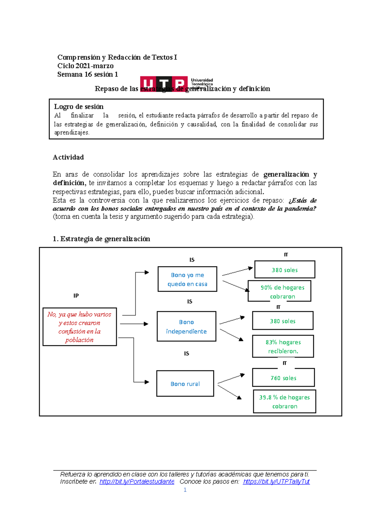 S16.S1 Repaso generalización y definición Marzo 2021 - Comprensión y ...
