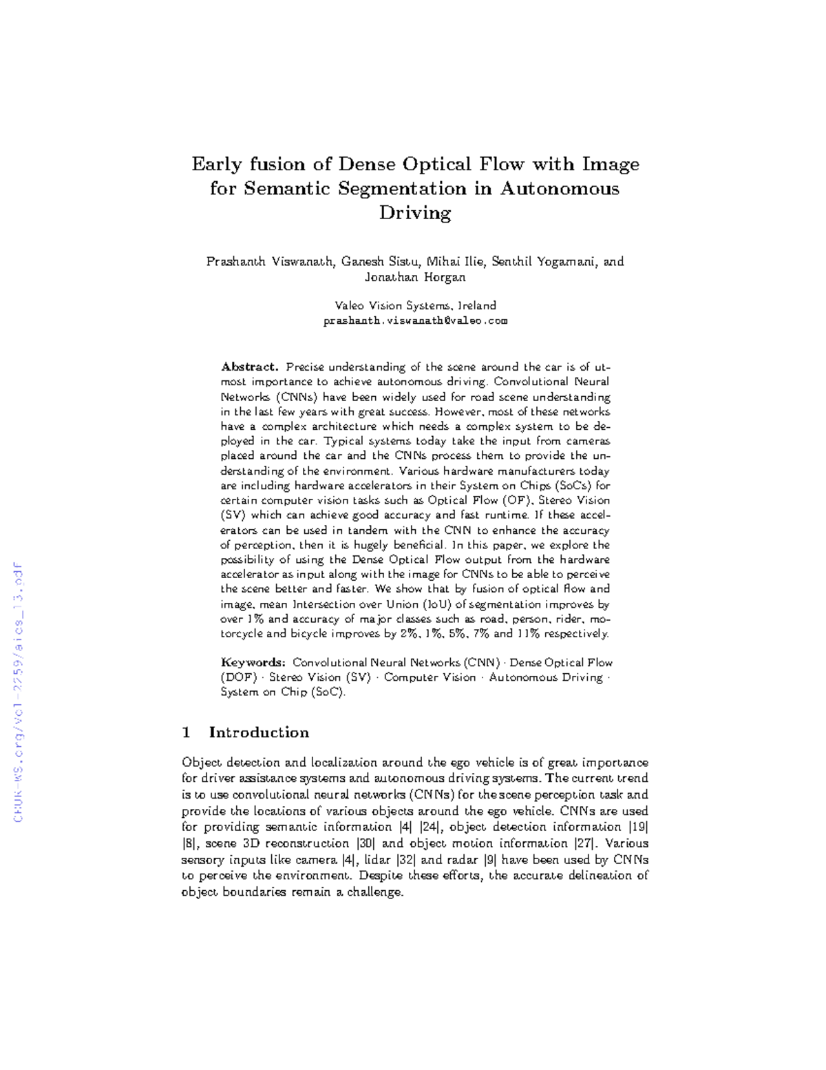 Early fusion of Dense Optical Flow with Image for Semantic Segmentation ...