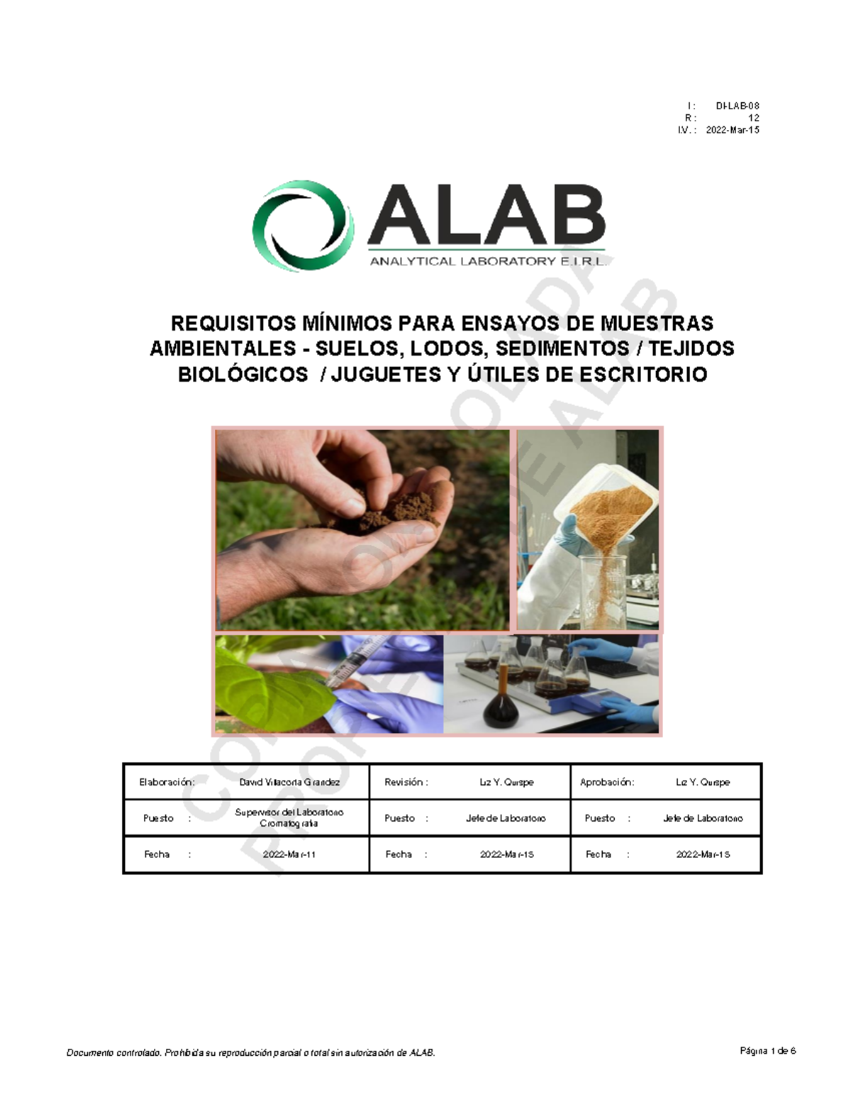 CC...DI-LAB-08 R12 Req Mín Ensayos-Suel Lod Sed-Tej Bio-Jug Util - I ...