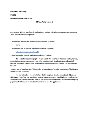 laboratory exercise - 1 the MVC implementation process based on your own perspective. -The - Studocu