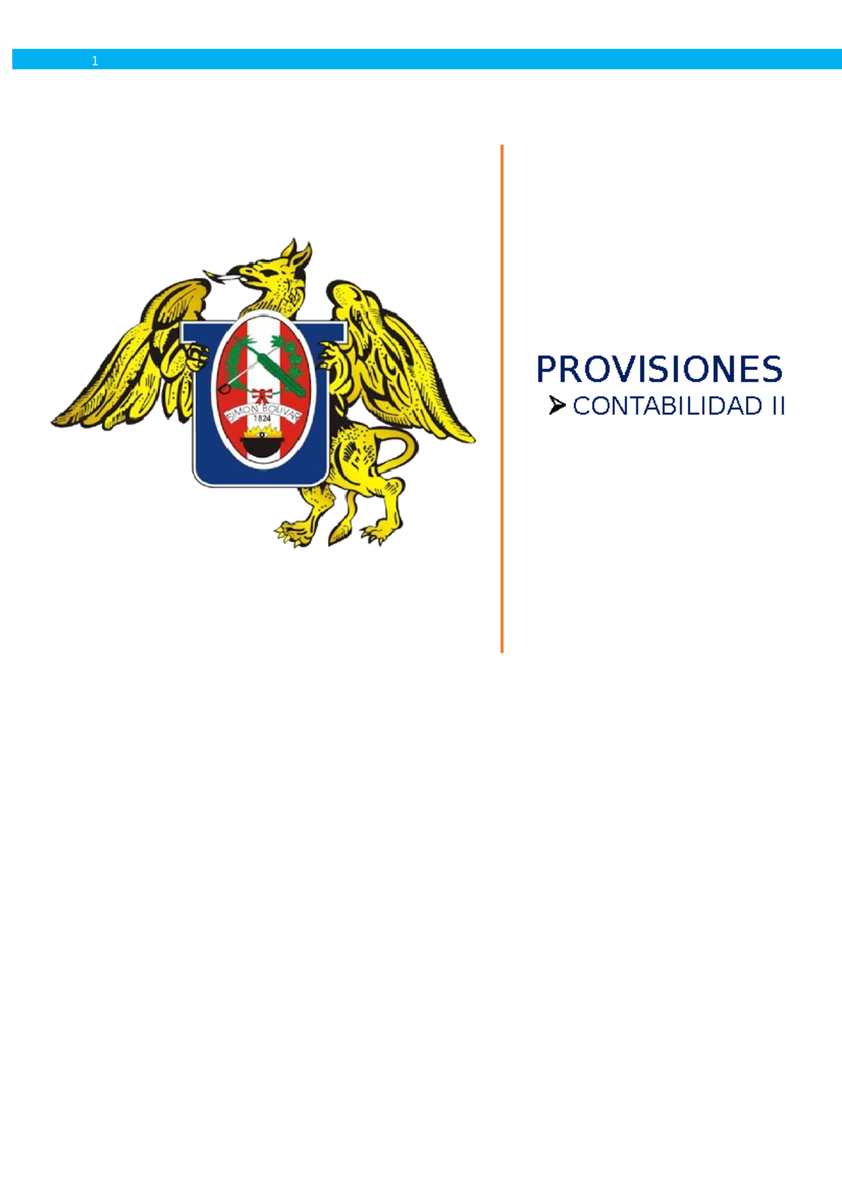 Provisiones - Resumen Contabilidad - PROVISIONES PROVISIONES ...