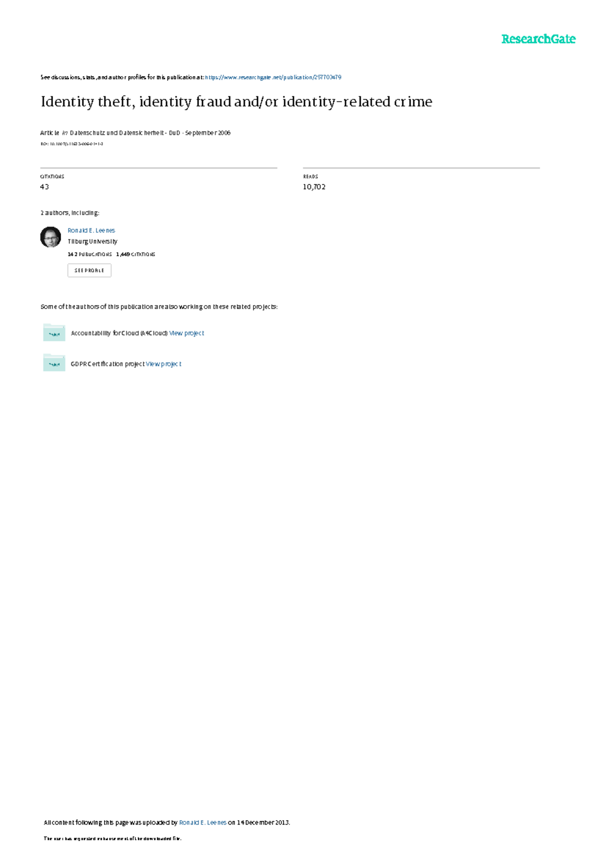 SSRN-id982076 - notes - See discussions, stats, and author profiles for ...