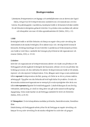 “Stigma - den avvikandes roll och identitet” av Erving Goffman - “Stigma - den avvikandes roll ...