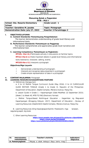 1-3 Module in Assessment IN Learning 2-2023 - Module in Assessment in ...