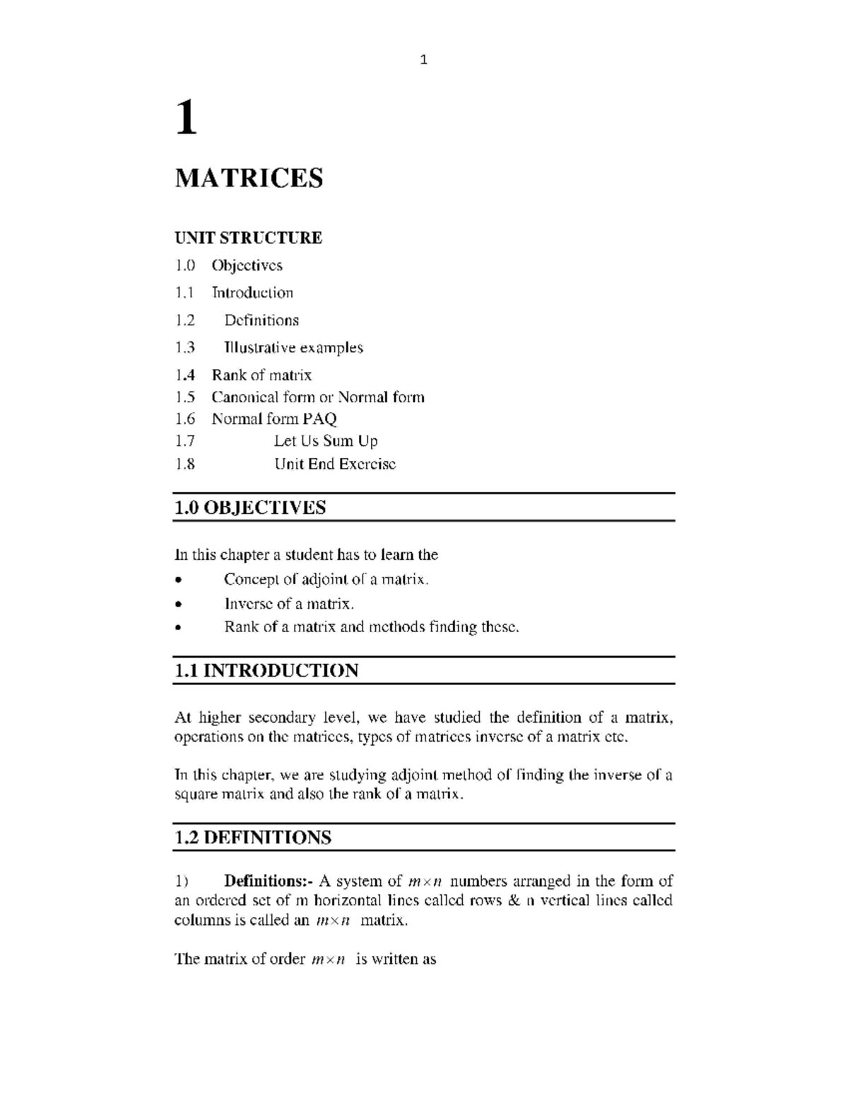 Applied Mathematics 1 Ethiopia - Studocu