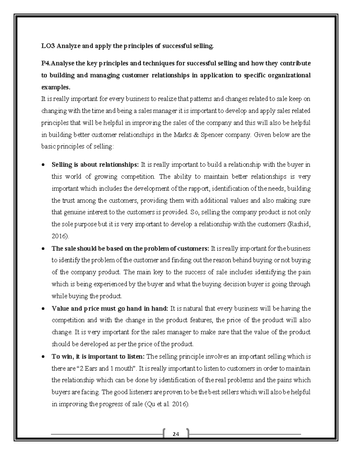 LO3 Management - Lecture notes 3 - LO3 Analyze and apply the principles ...
