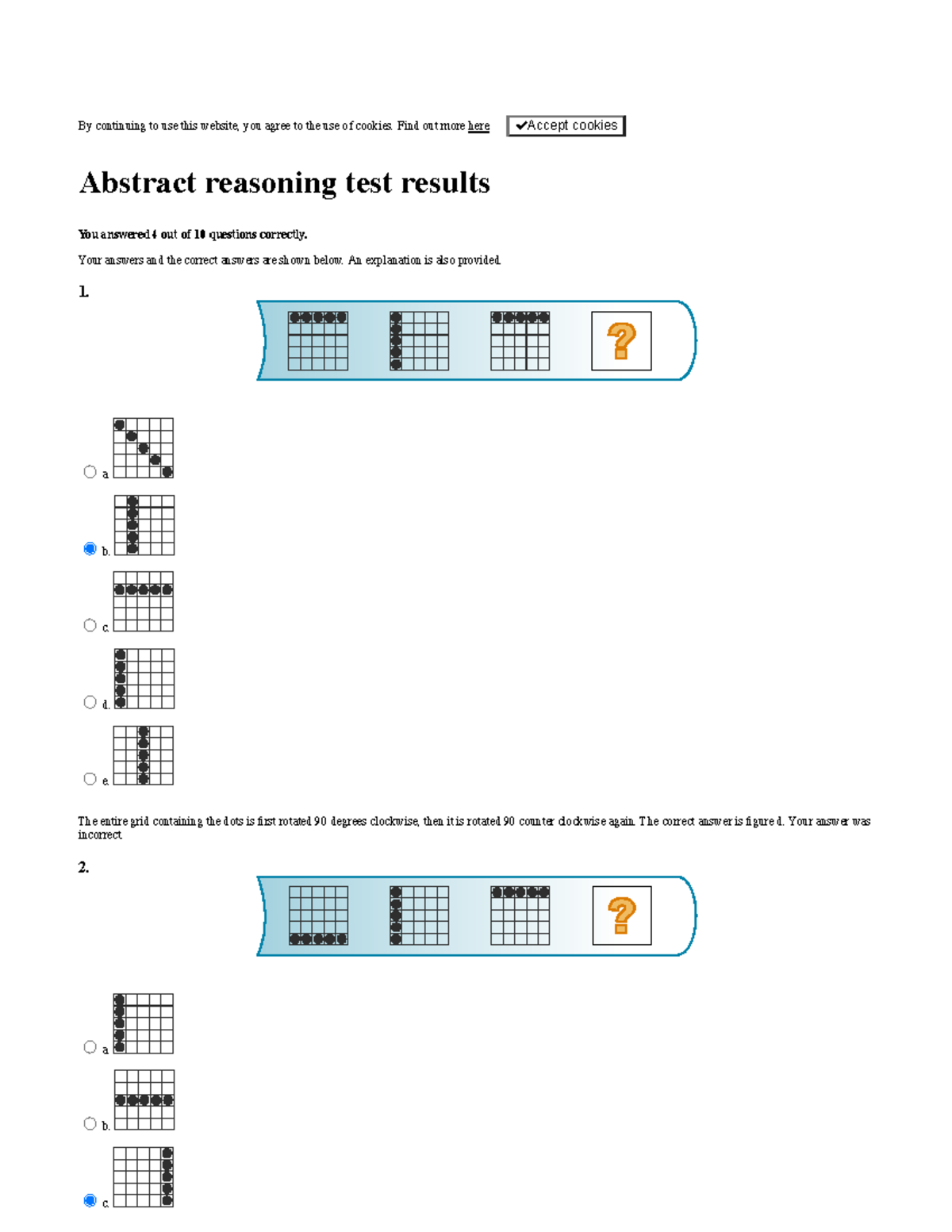 Abstract Reasoning Revierwer - By continuing to use this website, you ...
