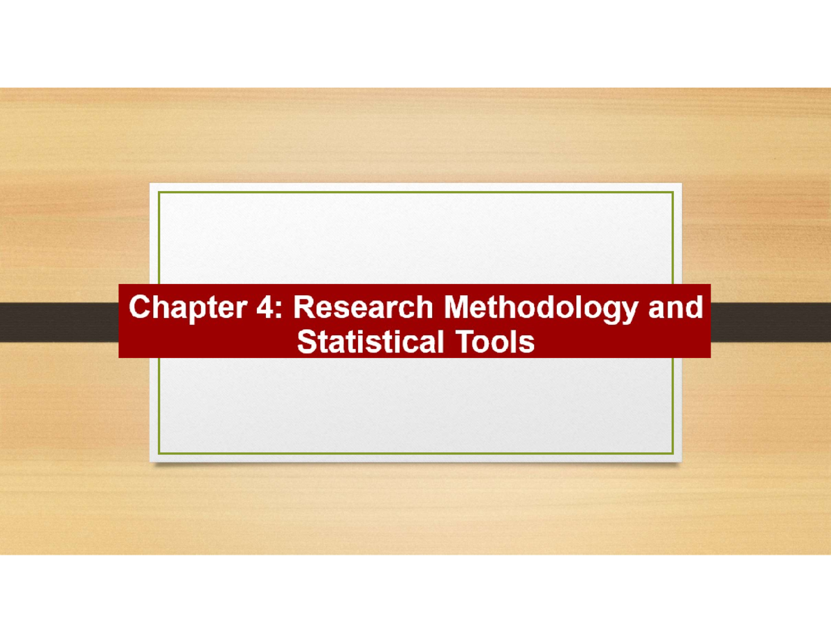 STAT Chapter 4 - Lesson Contents • What is the right research design ...