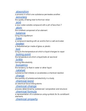 Lesson 1: Introduction to Chemistry - Lesson 1: introduction to ...