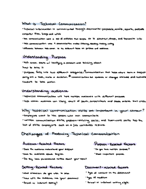 Chapter 1 Introduction to Technical Communication - What Is Technical ...
