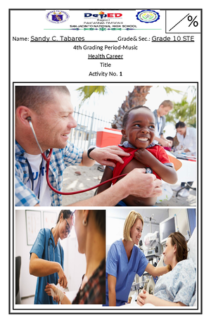 PED 031 Physical Activities Towards Health and Fitness 2 ( Pathfit 2) - PED 031: Physical ...