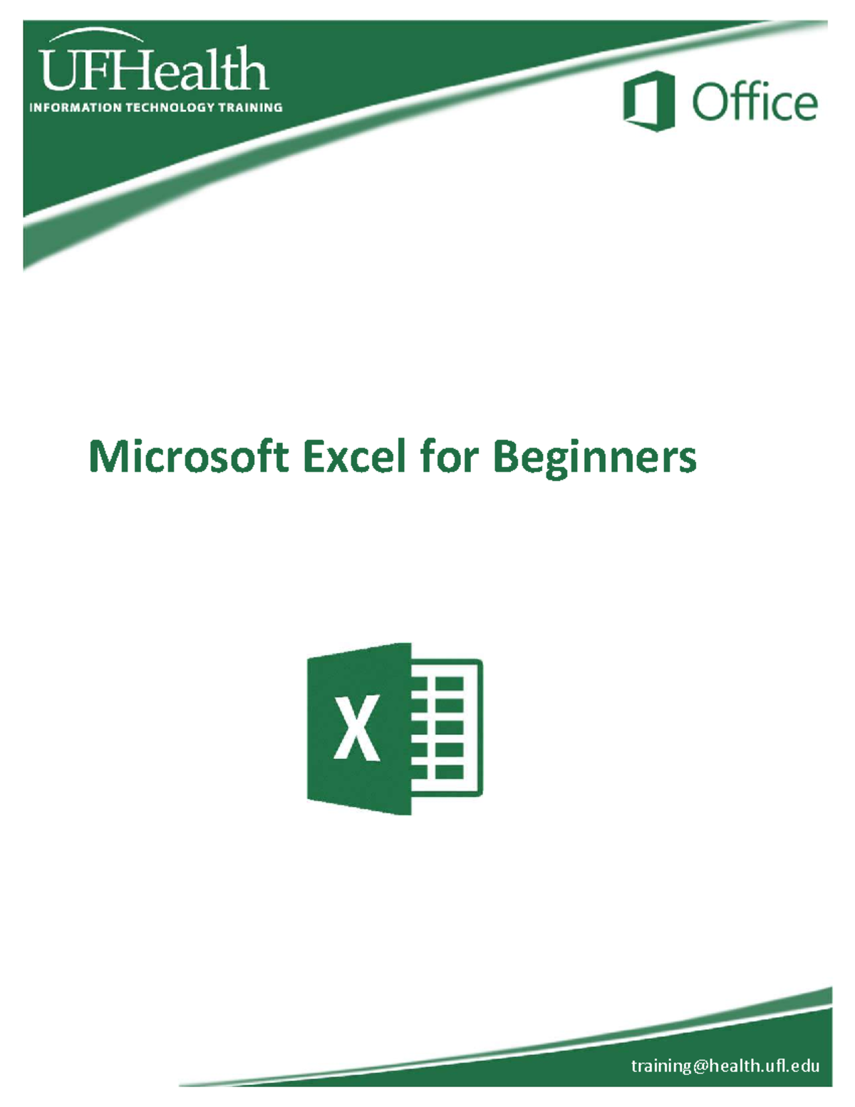 Microsoft Excel Guide to learns basics and advanced functions and ...