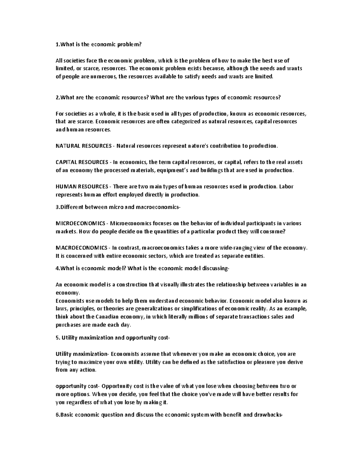 Microeconomics 2P - I am a student who love to collect data from ...