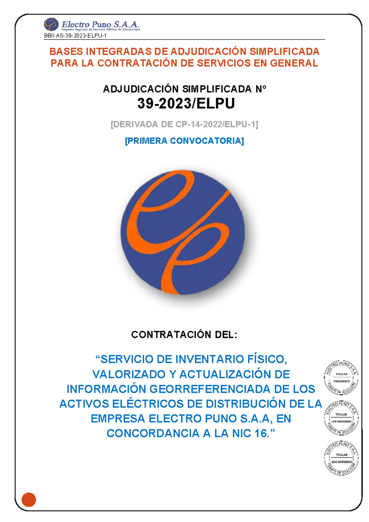 BBII AS 39 2023 1 Invent 20230804 110402 785 - BBII AS-39-2023-ELPU ...