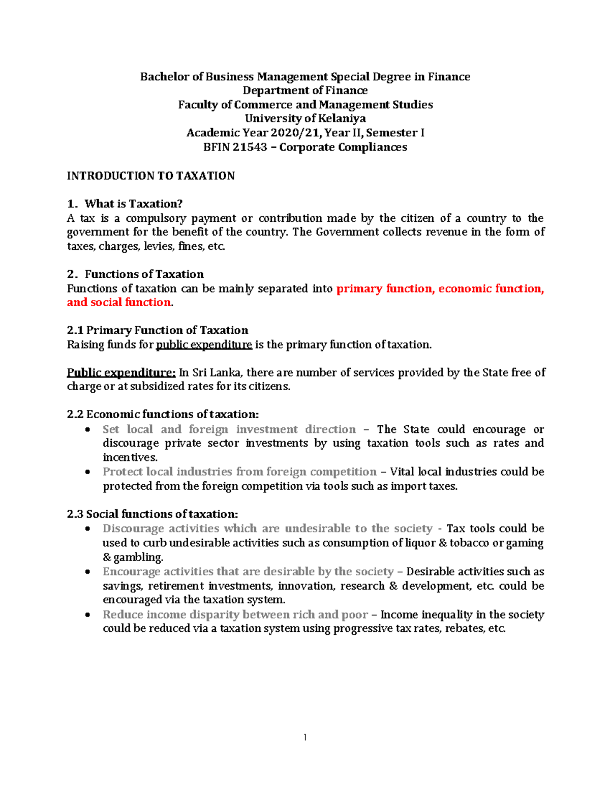 Introduction to Taxation 1 (1)-converted - Bachelor of Business ...