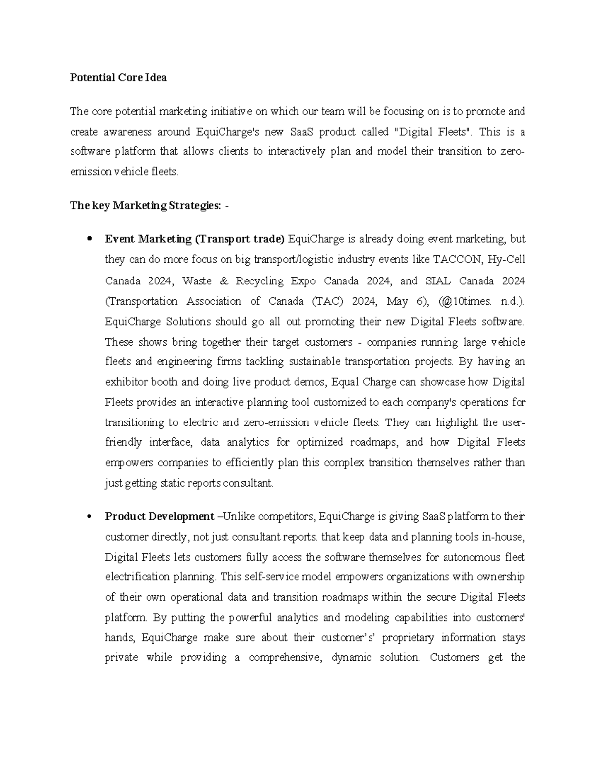 Final Project- Sample Proposal Outline Group 1 V1 - Potential Core Idea ...