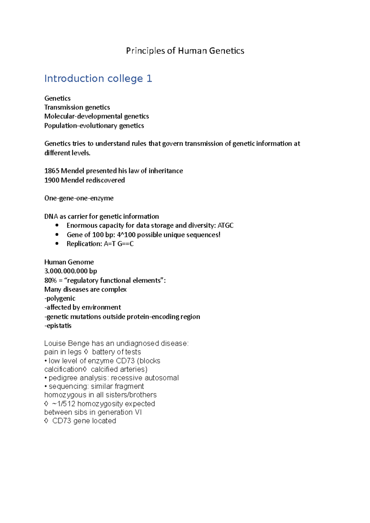 Principles of Human Genetics - Principles of Human Genetics ...