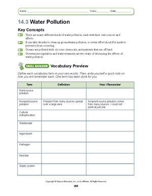 ES 3 Notes Blank - Environmental Science 3 The Geosphere Earth is ...