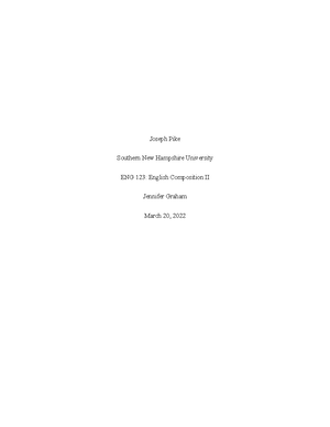 2-5 Assignment Writing Notes - ENG 123 - SNHU - Studocu