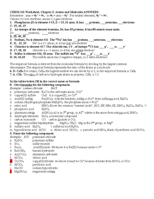 Chapter 10 Lecture Notes - Chem 101 – Lecture Notes for Chapter 10 ...