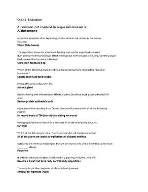 Module 5 study guide - Module 5 study guide 1. Recognize and be able to ...