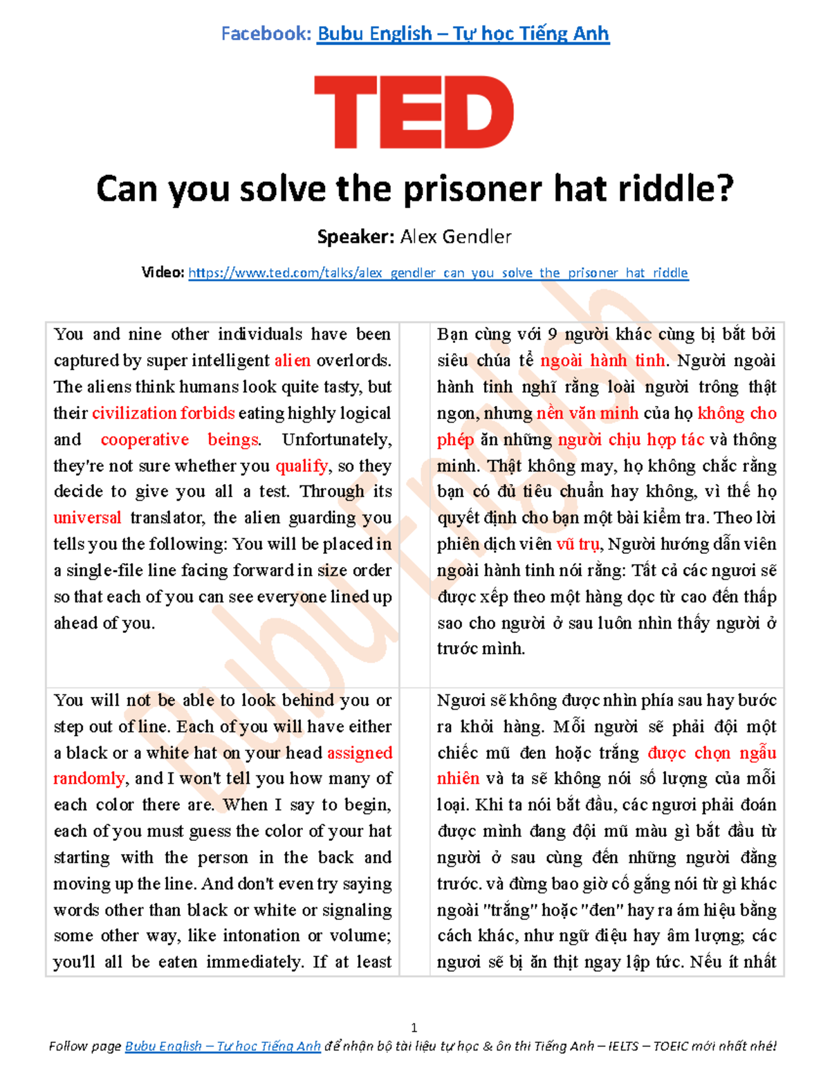 Can you solve the prisoner hat riddle - 1 Can you solve the prisoner ...