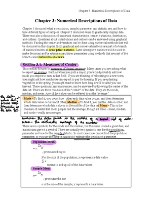 Unit 2 MTH 165 Elementary Statistics Notes - Unit 2: Probability I. 4 ...
